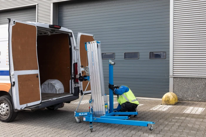 Genie SLA10 | Material Lifts | Workplatform Ltd