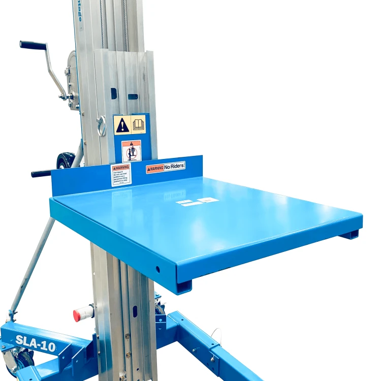 Genie SLA10 | Material Lifts | Workplatform Ltd