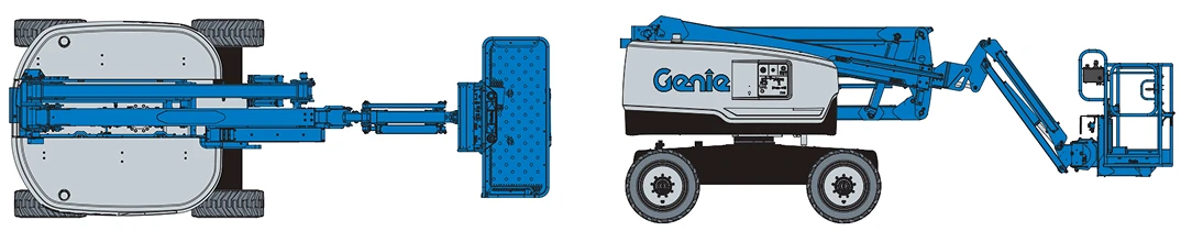 Genie Z45 FE | Articulated Boom Lifts | Workplatform Ltd